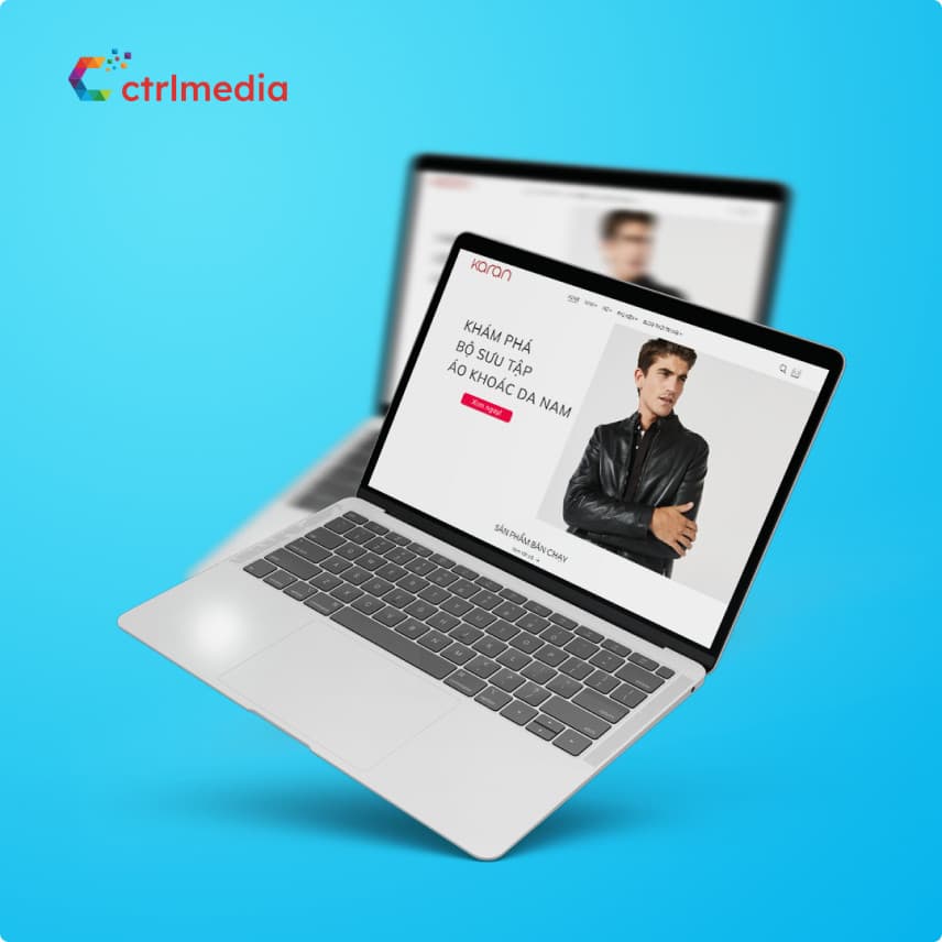 Dự án website Ctrl Media đã thực hiện